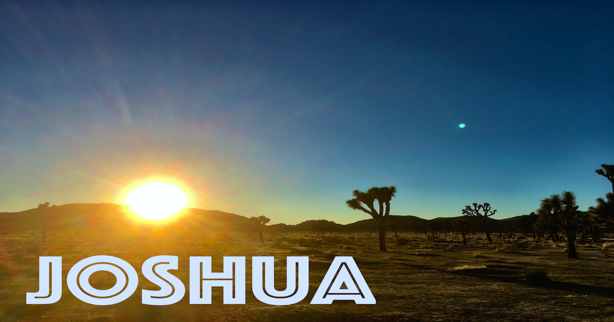 About | Joshua